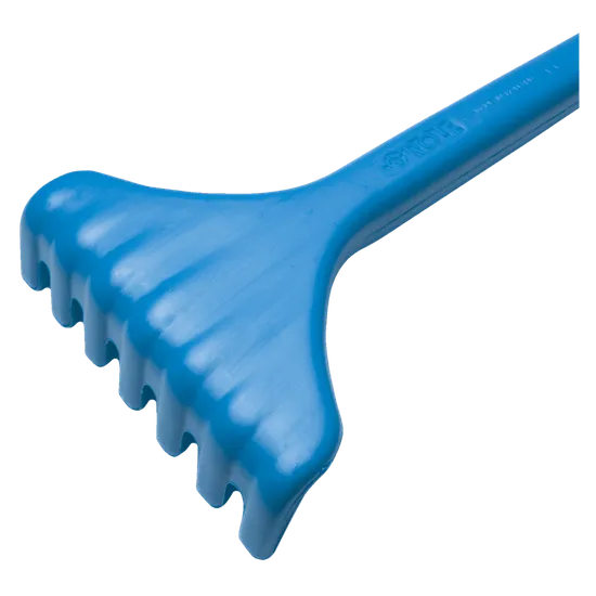 Plastic Rake Blue 65 cm