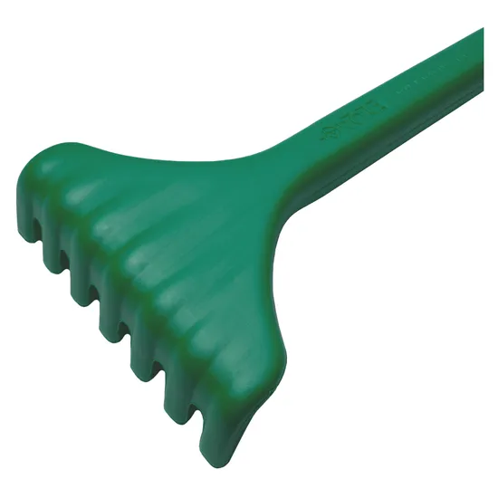 Plastic Rake - Green - 65cm Long