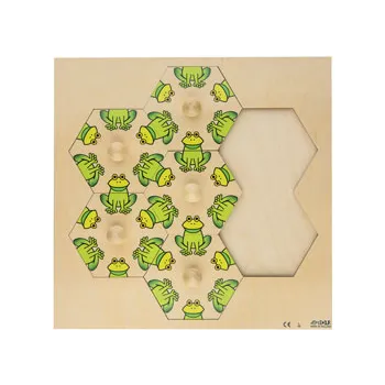 Rolf Knob Frog Puzzle 7 Pieces