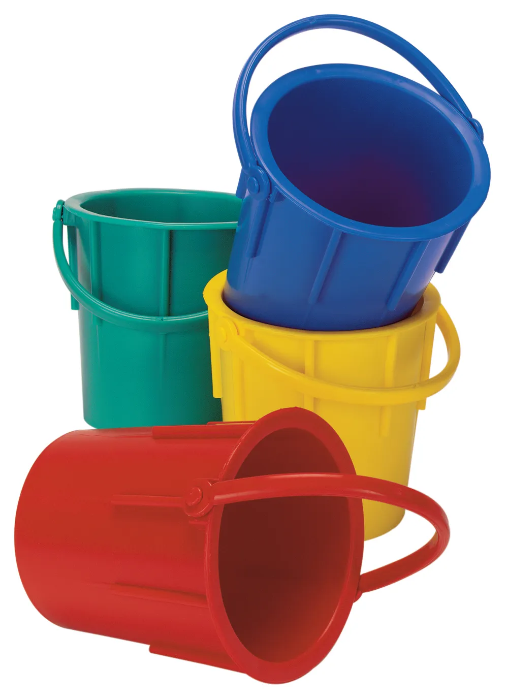 Colorful Classroom Buckets
