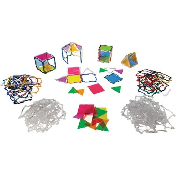 Geoshapes Translucent & Solid Frames Set