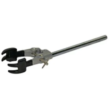 Retort Clamp - 4 Claw With Rubber Coating