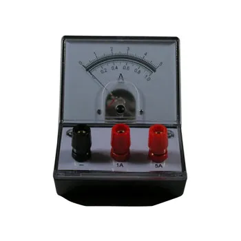 Ammeter Double Range DC 0-1-5A