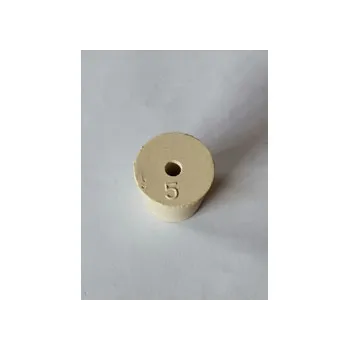 Rubber Stopper - 24-32 mm with 6.5 mm hole, Pack of 10