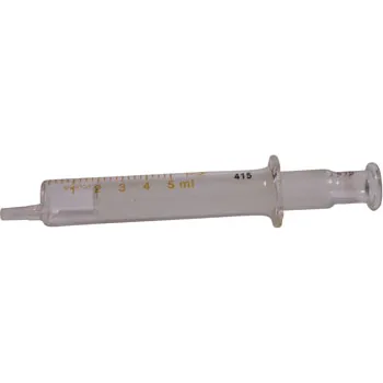 Gas Syringe - Glass - 5cc