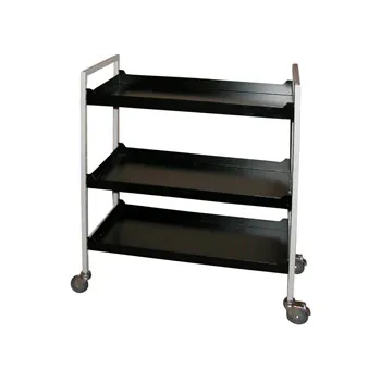 Lab Trolley - Heavy Duty Metal 3 Shelf