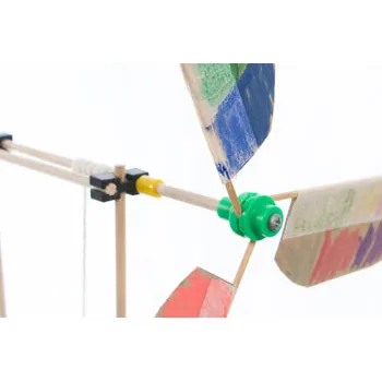 TeacherGeek Build a Propeller Dowel Mount - Pack of 20