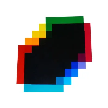Color Filter - 100mm Square - Set of 10