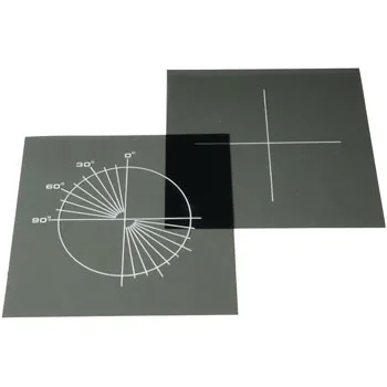 Polaroid Filter Circular Scale Pair