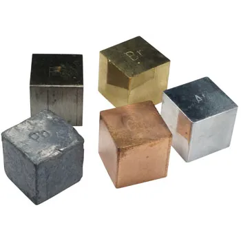 Cube Set - 5 Different Materials - 20mm