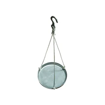 Scale Pan - Aluminium With Chain & Hook - 75mm