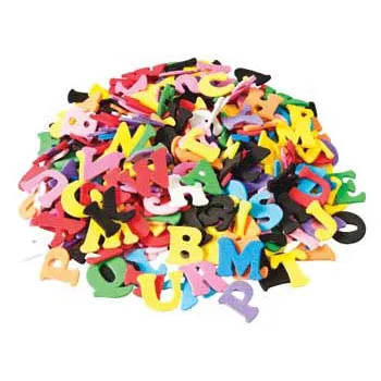 Foam Alphabet Stickers - Pack of 400