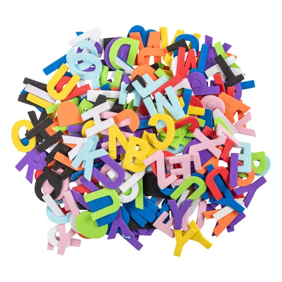 Foam Alphabet Stickers - Pack of 400