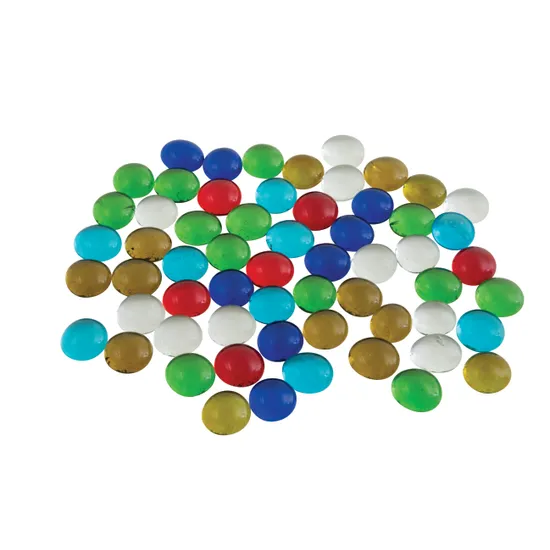 Mosaic Coloured Glass Gems – 250 g