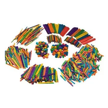 Construction Multicoloured Kit - Pack of 1000