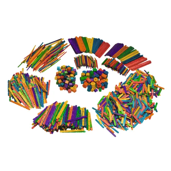 Construction Value Pack Multicoloured Pack of 1000