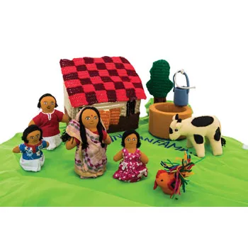 Fair Trade - Indian Village Play Set - 11pcs