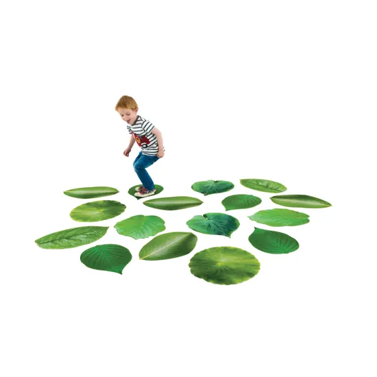 Leaf Floor Mats - 16 pieces