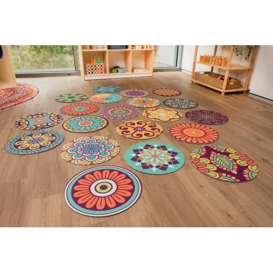 MTA Spaces - Mindful Mandala Mats - 20 pieces - MTA Catalogue