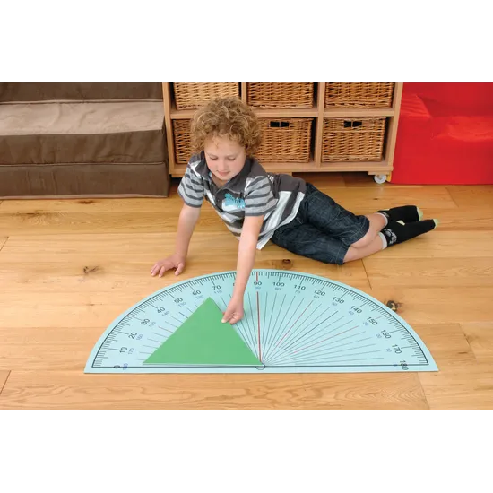 Teachables Protractor Door Mat – Large-Scale Measurement