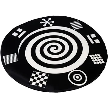 Visual Perception Black & White Mat - 150cm