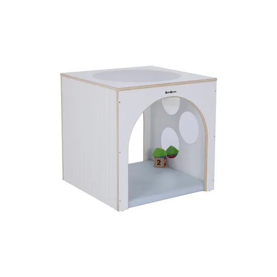 SafeSpace Toddler Exploratory Cube & Mat - Light Blue