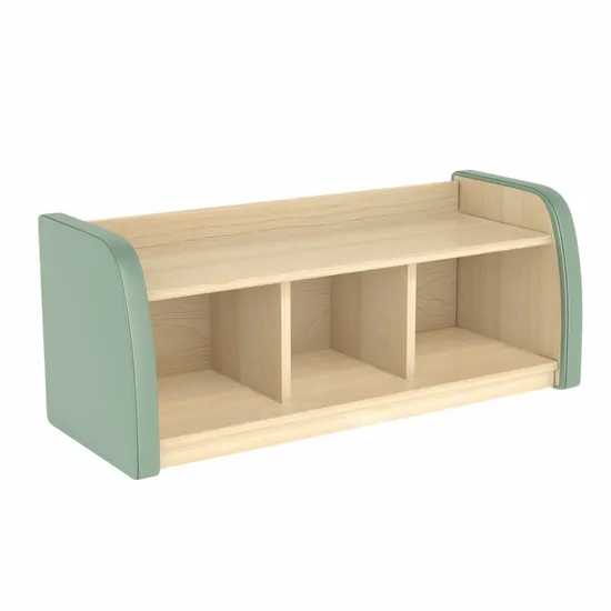 SafeSpace - 3 Compartment Cabinet - Sage