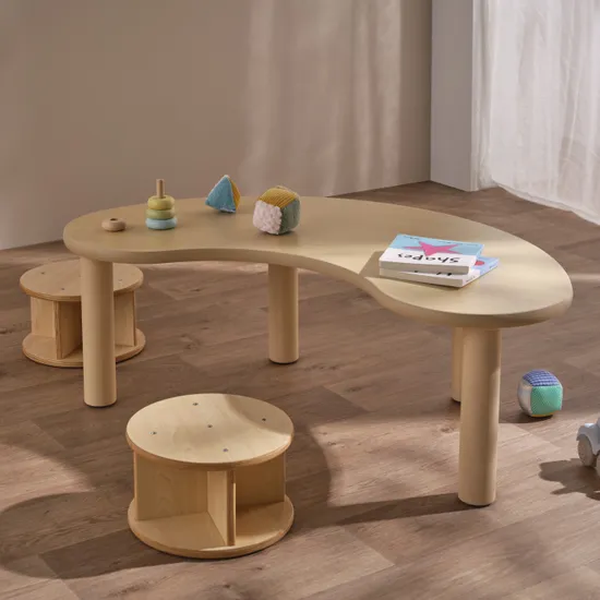 SafeSpace Toddler Group Table - Natural - MTA Catalogue