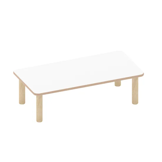 SafeSpace - Toddler Rectangular Table - White