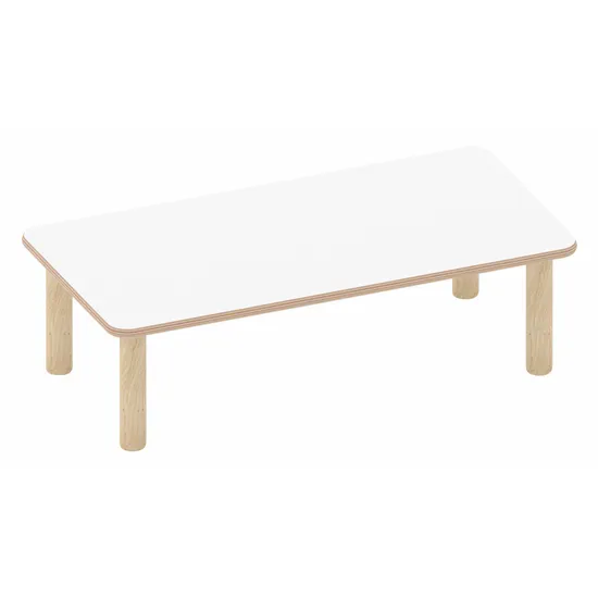 SafeSpace - Toddler Rectangular Table - White