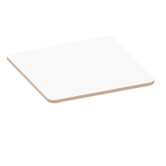 Square Table Top - White - 80 (L) x 80 (W) cm