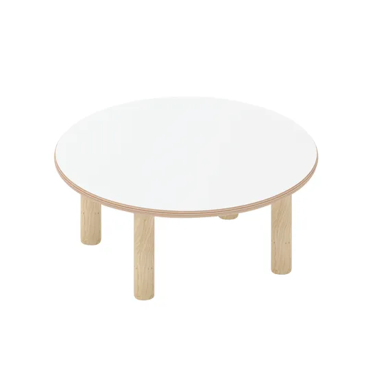 SafeSpace - Toddler Round Table - White