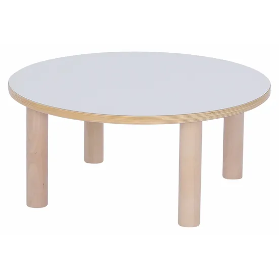 SafeSpace - Toddler Round Table - White - MTA Catalogue