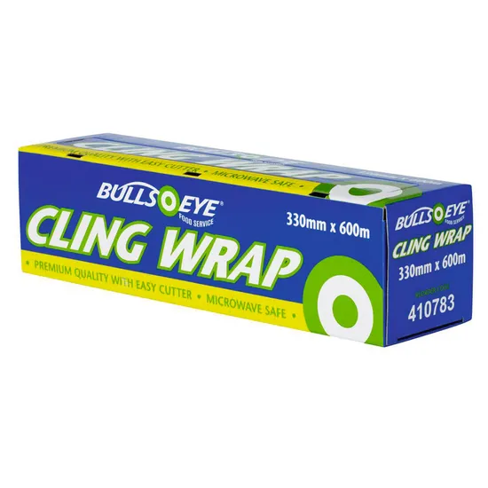 Cling Wrap Roll W/Dispenser 330mm x 600m - MTA Catalogue