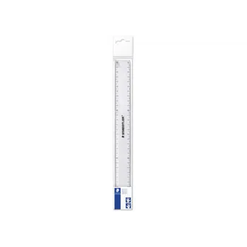 Staedtler Plastic Clear 30cm Ruler - PK 20