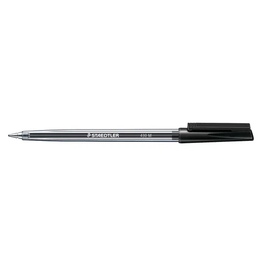 Staedtler 430 Stick Pen Medium Ast - Pack of 50