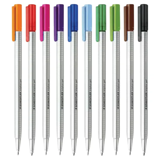 Triplus Gel Pens Astd Col - PK 10 - MTA Catalogue