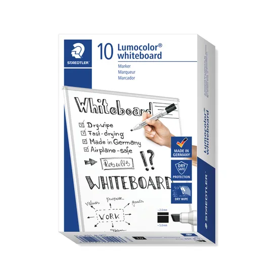 Teachables Whiteboard Markers Chisel Asst - Pack of 12