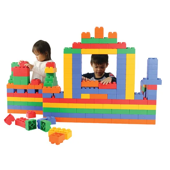 Large Soft Blocks Construction Set - 60 pieces
