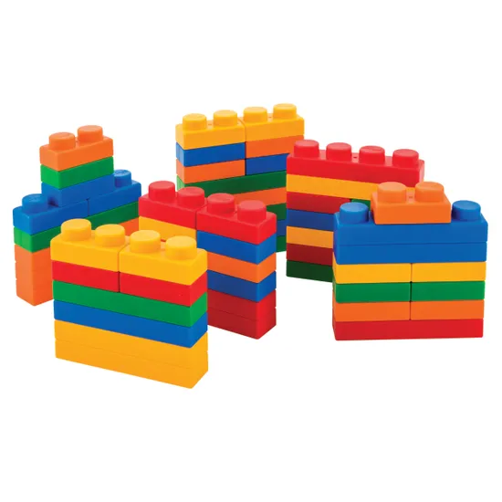 Small Soft Blocks Construction Set - 60 pieces - MTA Catalogue