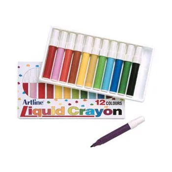Artline Liquid Crayon Markers - Pack of 12