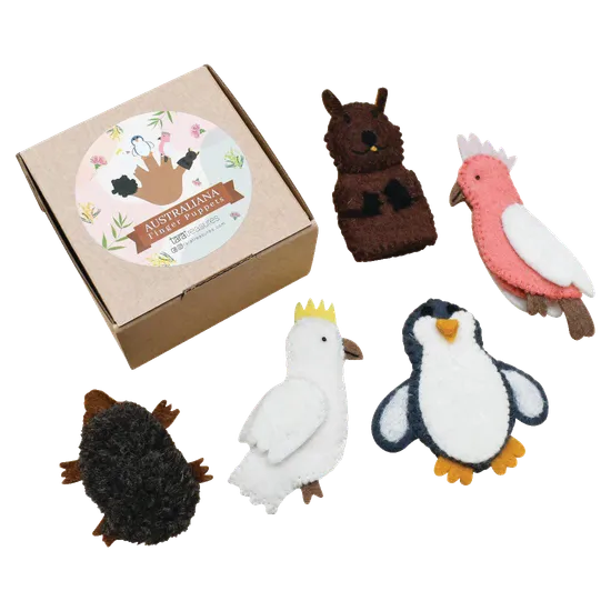 Australian Animals B - Finger Puppet Set