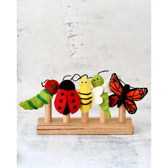 Insects and Bugs - Finger Puppet Set
