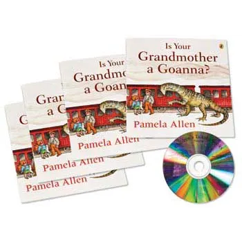 Grandmother A Goanna 4 Books & CD
