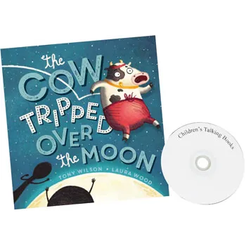 The Cow Tripped Over Moon Book & CD
