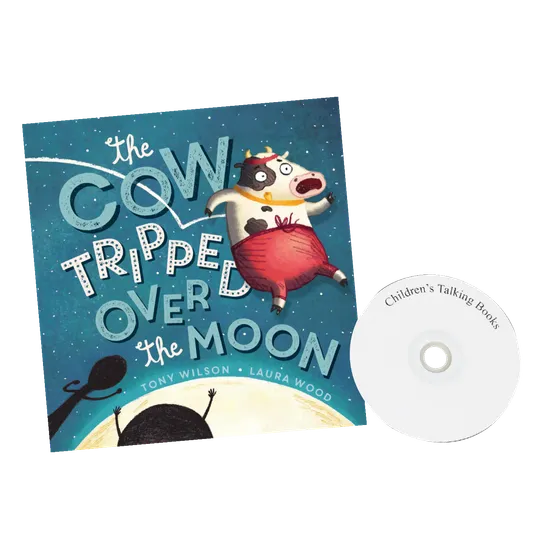 The Cow Tripped Over Moon Book & CD
