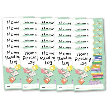 Home Reading Log Classroom Pack