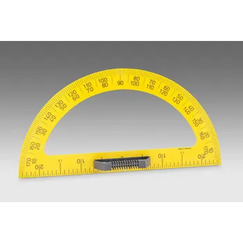 Magnetic Teacher's 180 Protractor 40cm