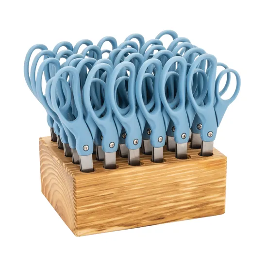 Teachables Scissor Block with 30 Student Scissors 17.5 cm