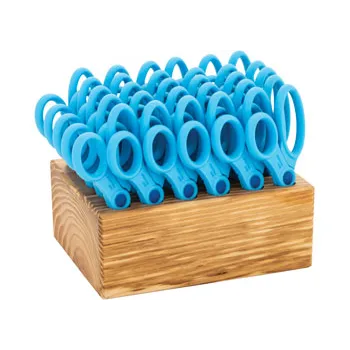 Westcott Scissor Block + 30 Scissors Blue 14 cm